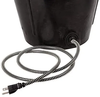 Black Heated Bucket - Product - Disability Work Consulting