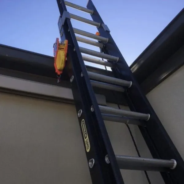 Lock Jaw Ladder Grip, (1 single unit) Ladder Stabilizer, Fits on ...