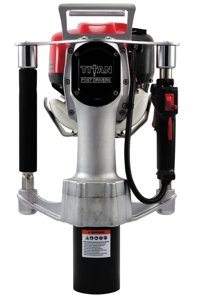 Heavy Duty Commercial Gas Powered Fence Post Hole Digger Post Driver ...