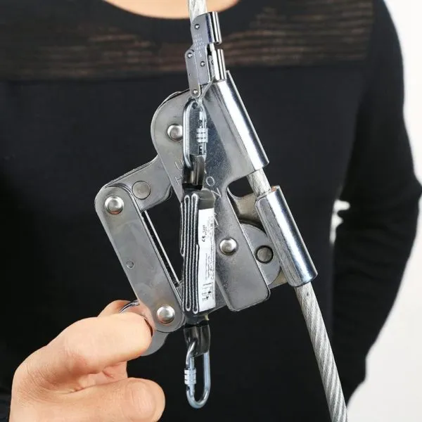 Alloy Steel Wire Rope Grab Fall Protection Equipment - Product ...