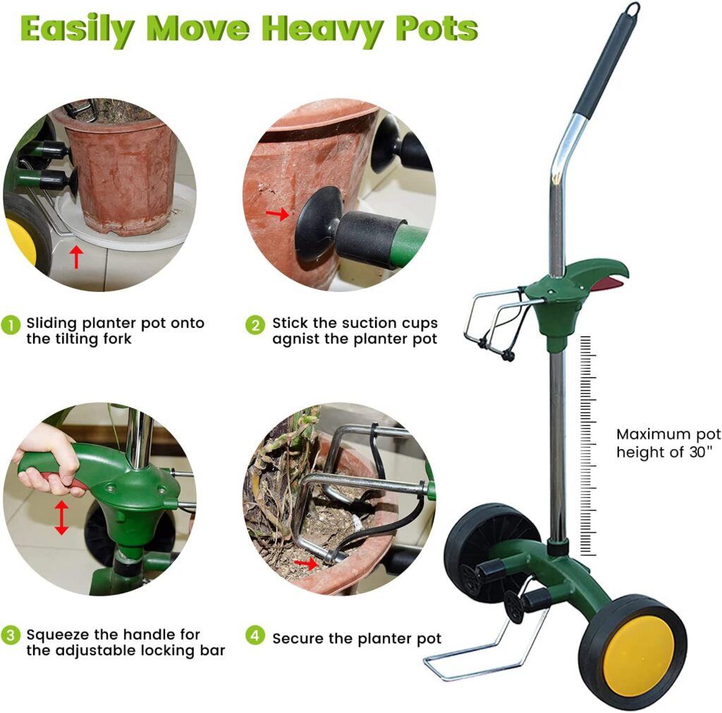 Wheeled Garden Pot Mover Dolly - Product - Disability Work Consulting