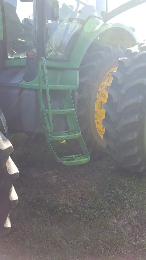 Added Steps & Handrails John Deere Tractor 4050 4240 4430 4630 4440 ...