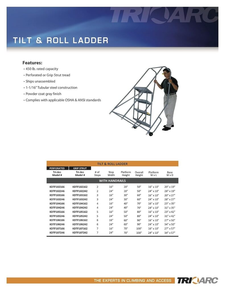 Rolling Ladder - Product - Disability Work Consulting