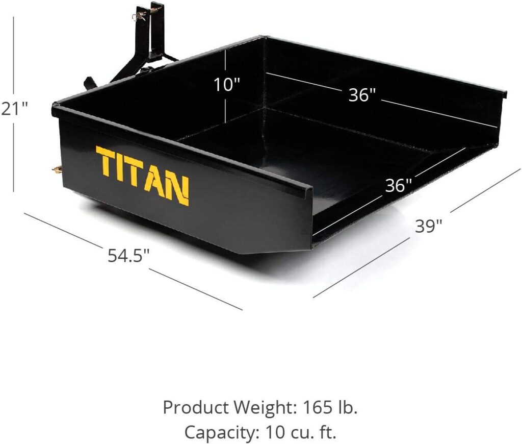 Quick Hitch Compatible Dump Box - Product - Disability Work Consulting