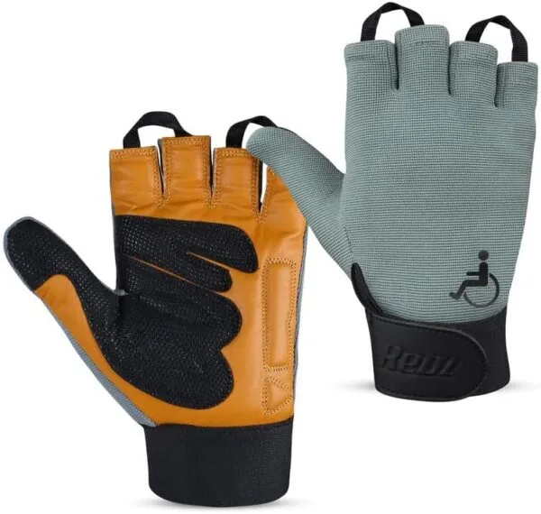 Wheelchair Full Thumb Fingerless Gloves - Product - Disability Work ...