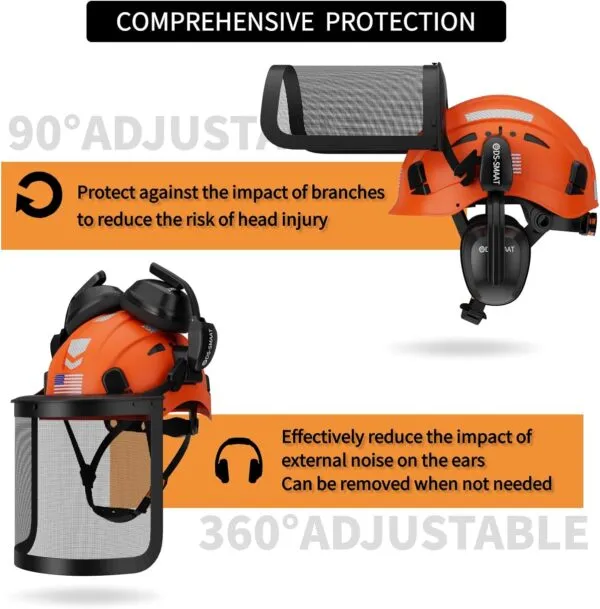 Forestry Safety Helmet - Product - Disability Work Consulting
